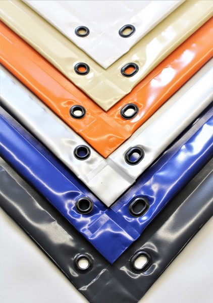 PVC Plane matt nach Maß gefertigt mit oder ohne Ösen und Saum | H.E.L.P ...