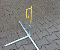 Zauneisen für Standfuß | H.E.L.P Technische Planenkonfektions GmbH